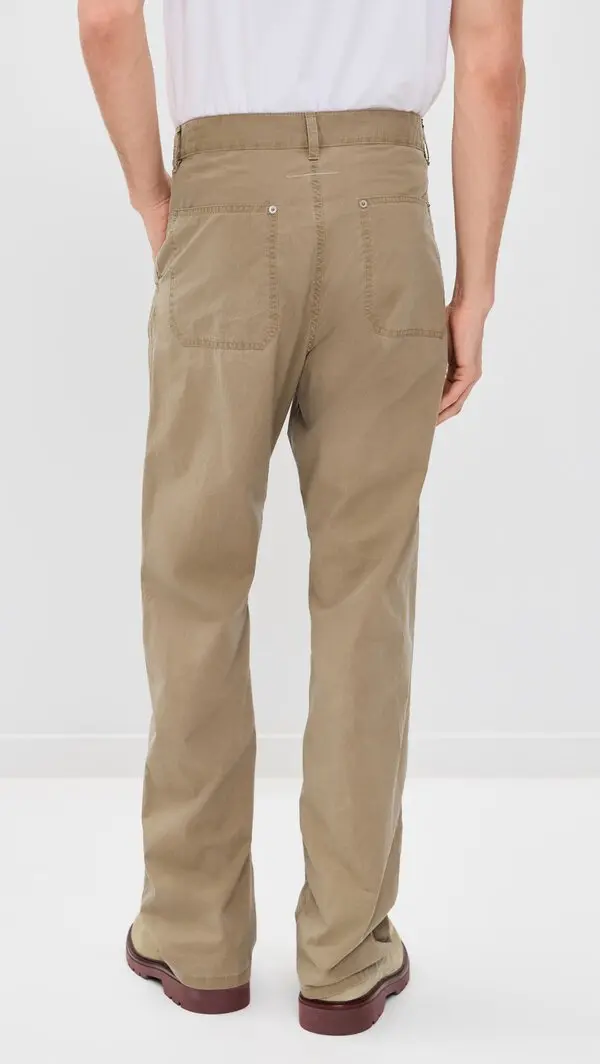 MAISON MARGIELA 5-pocket Straight Leg Pants