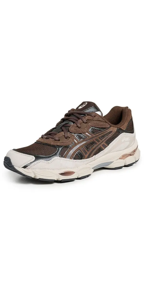 Asics Gel-nyc Sneakers - Brown Storm/black Coffee