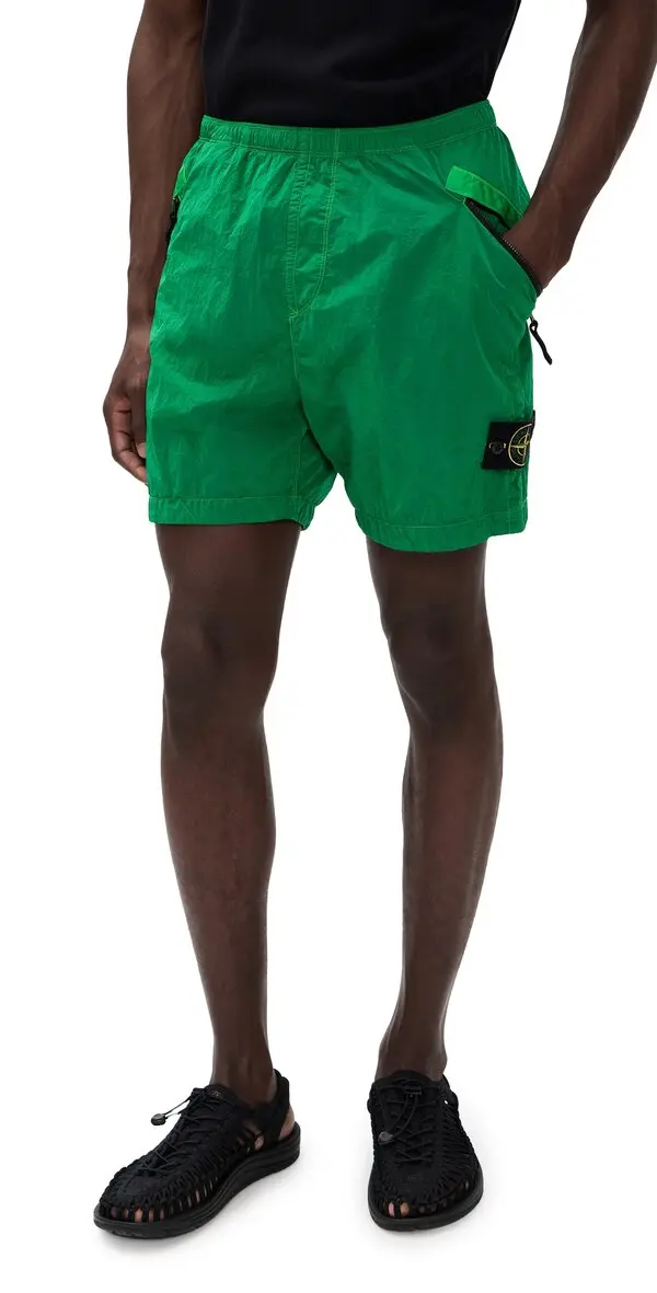 Stone Island Nylon Metal Shorts - Malachite