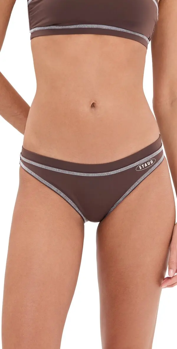 Staud Gemma Bikini Bottom - Java