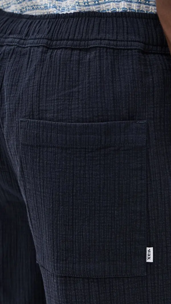 WAX LONDON Cotton Linen Blend Shorts