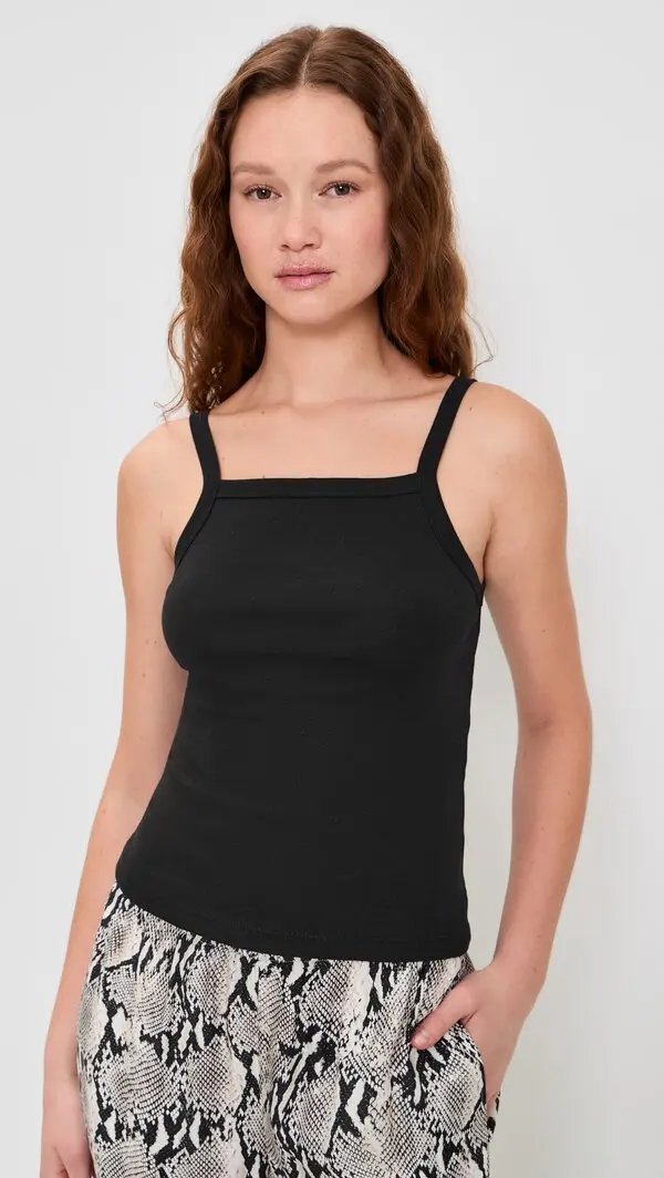 LESET Nando Tank Top - Black