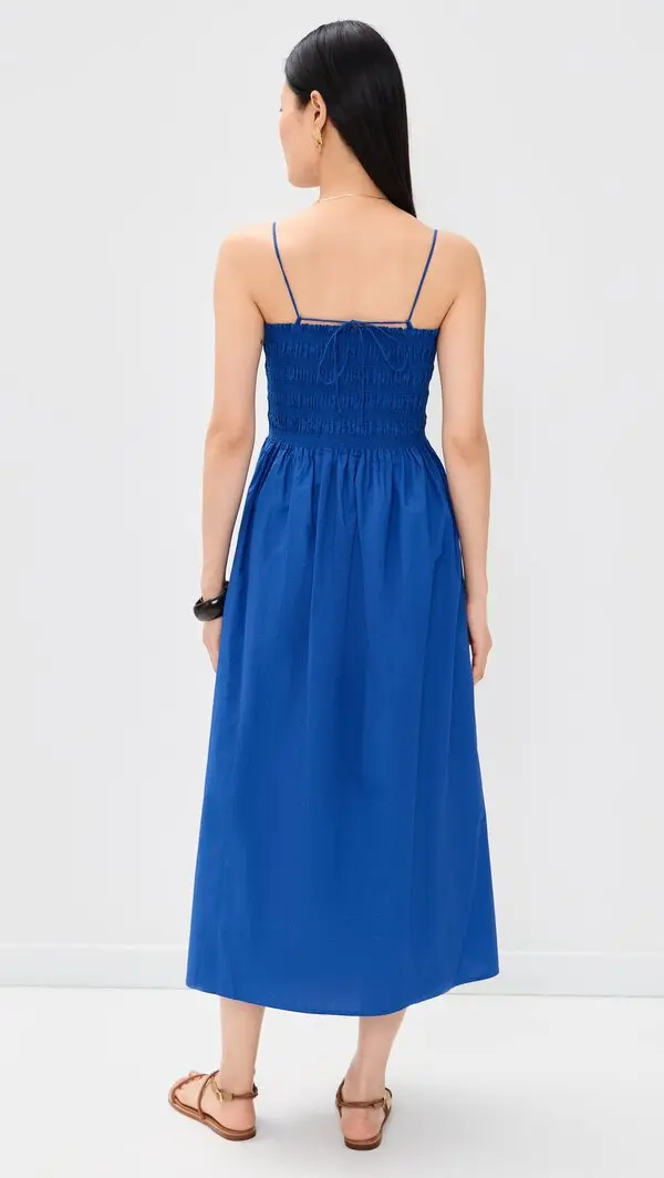 Z Supply Cornelia Poplin Midi Dress