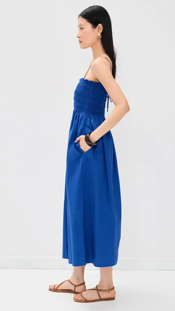 Z Supply Cornelia Poplin Midi Dress