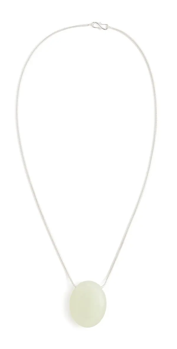 Lié Studio The Julia Necklace - Green Serpentine