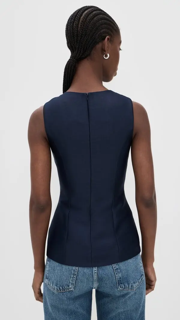 ALIGNE Sleeveless Top With Patch Pockets