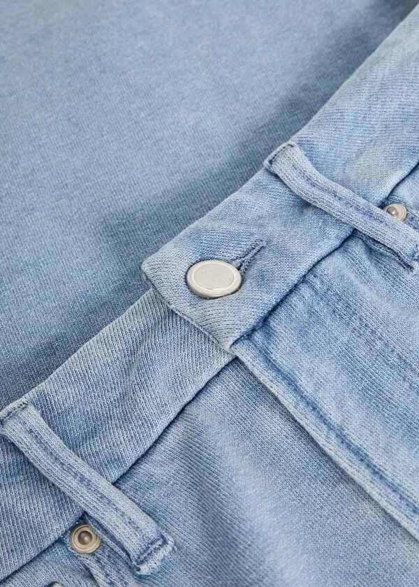 Good American Cropped Wide-leg Trousers