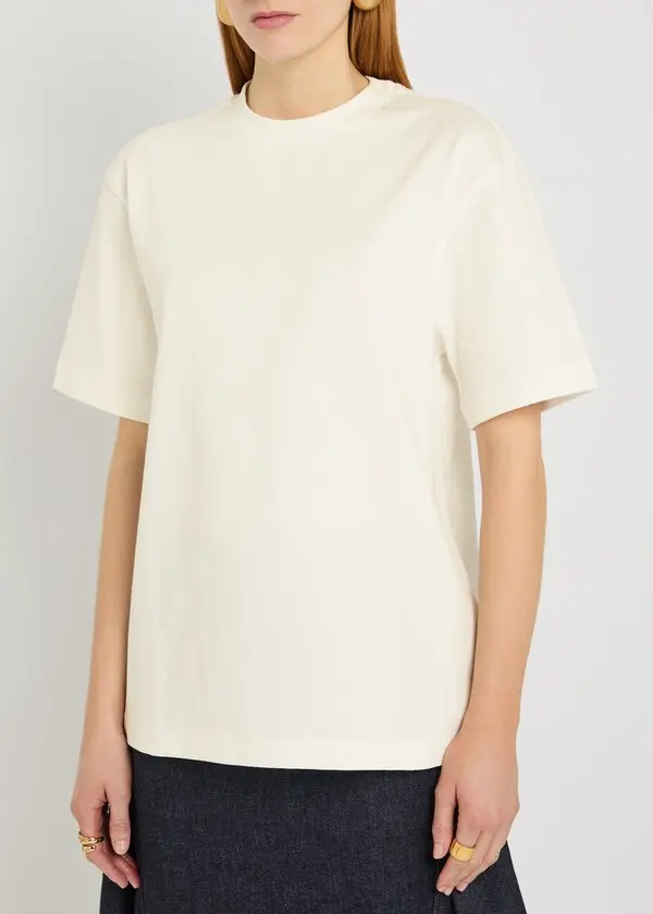 Jacquemus Embroidered Cotton T-shirt