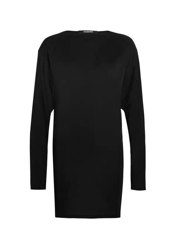 Jacquemus La Robe Mistral Woven Mini Dress