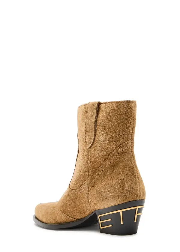 Etro Texan Suede Ankle Boots