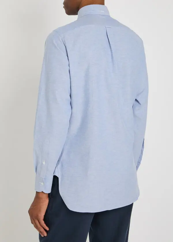 DRAKE'S Cotton Oxford Shirt