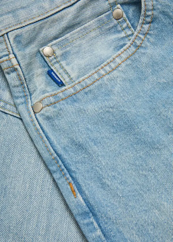 VOWELS Baggy Wide-leg Jeans