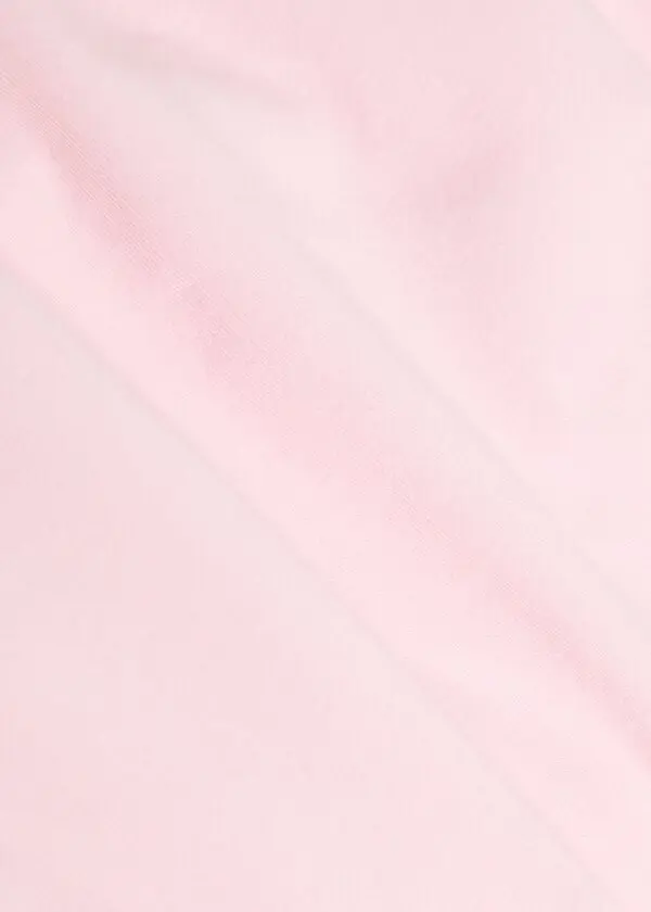 SKIMS Asymmetric Stretch-cotton Top - Pink