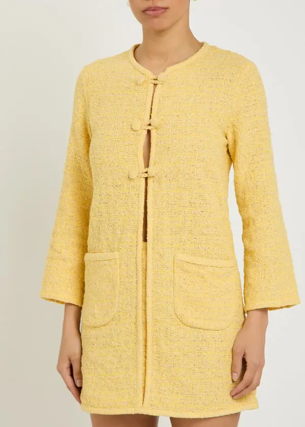 LIBEROWE Agnes Tweed Mini Dress