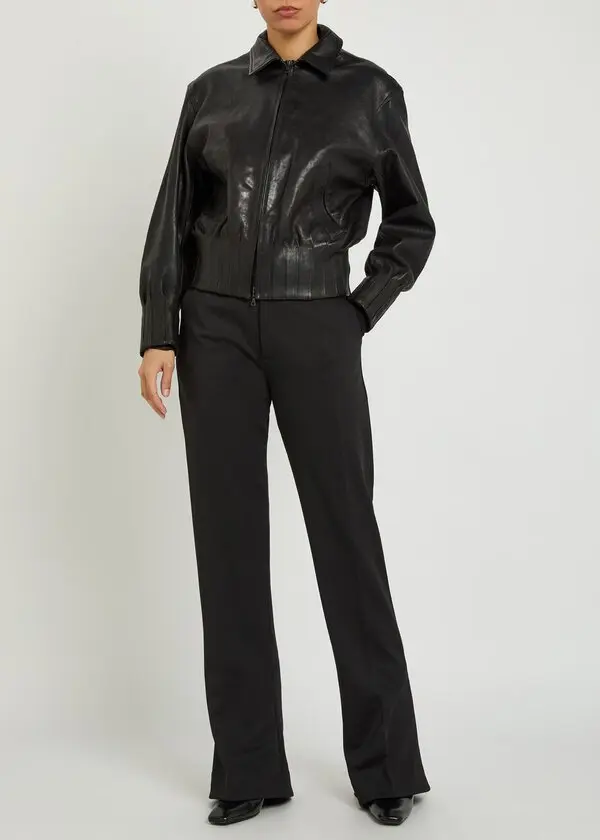 AARON ESH Flared-leg Trousers