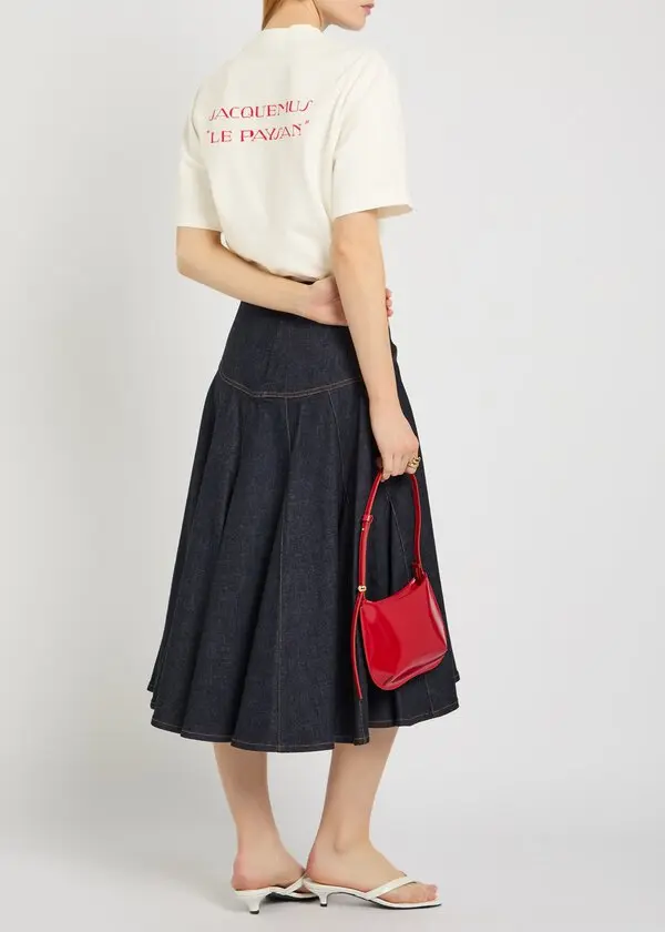 Jacquemus Le T-shirt De Collection Embroidered Cotton T-shirt