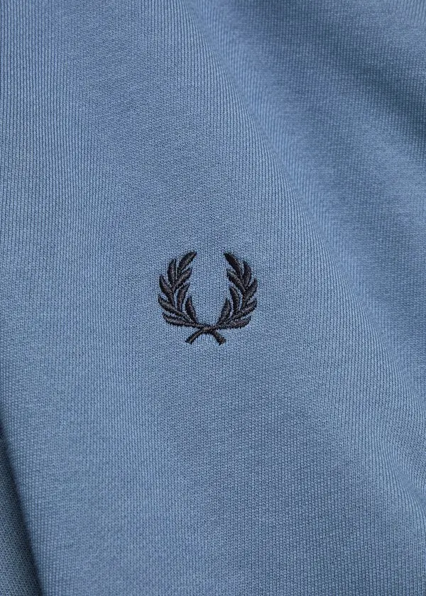 Fred Perry Half-zip Cotton Sweatshirt - Blue