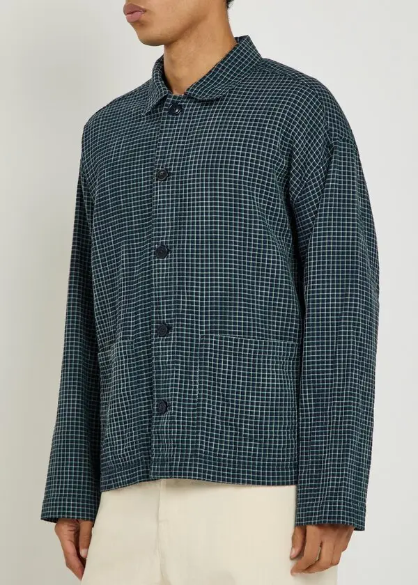 You Must Create Pj Checked Waffle Shirt