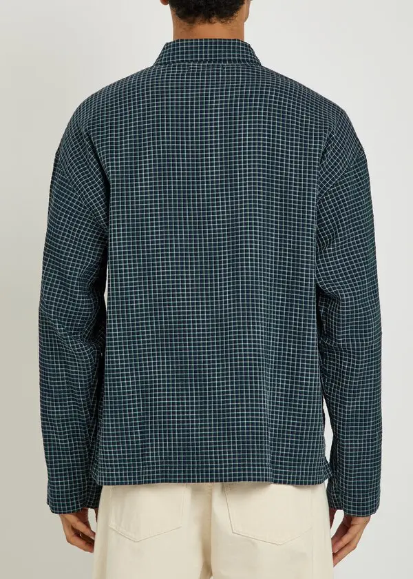 You Must Create Pj Checked Waffle Shirt