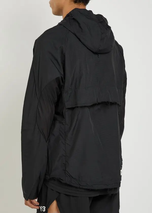 Y3 Hooded Shell Running Jacket