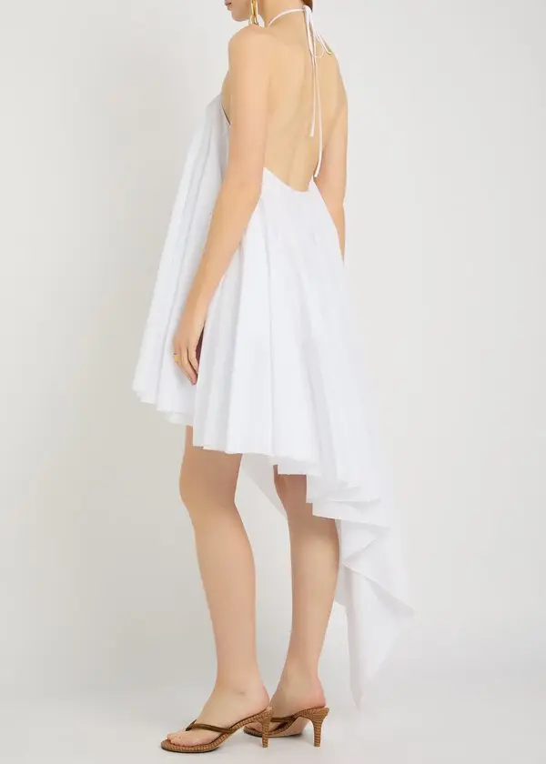 Jacquemus La Triangle Courte Mini Dress - White