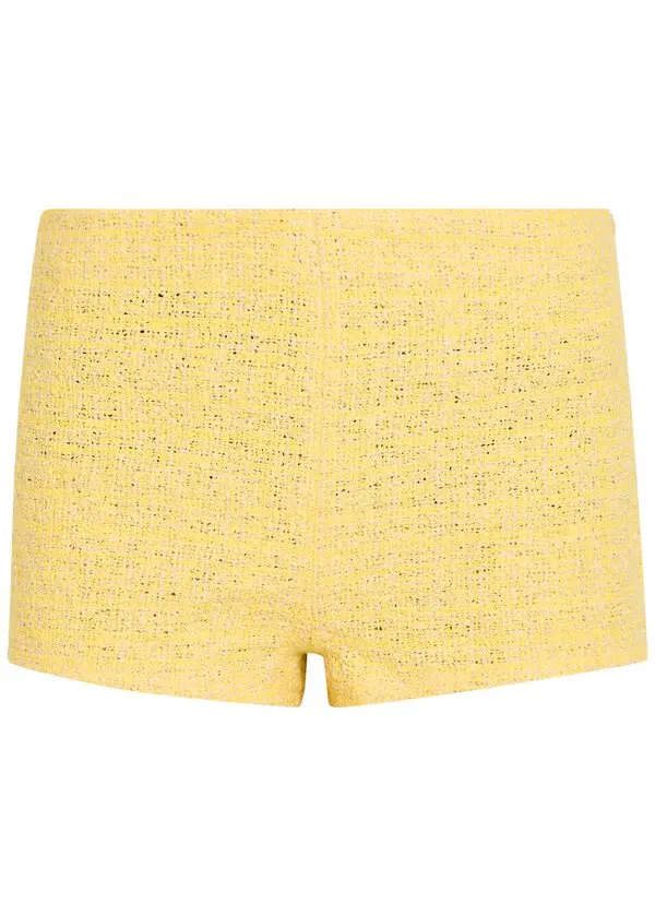 LIBEROWE Madeline Tweed Shorts - Yellow