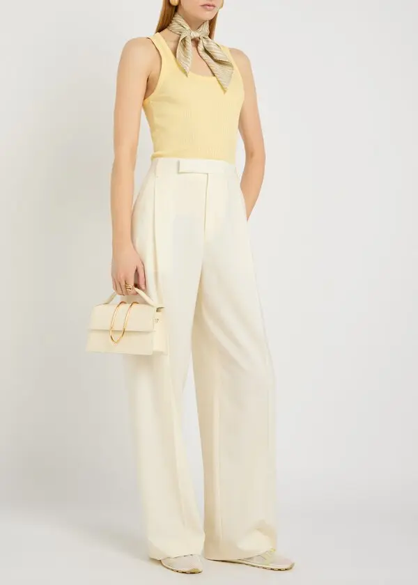 Jacquemus Le Marcel Rone Carré Tank Top - Yellow