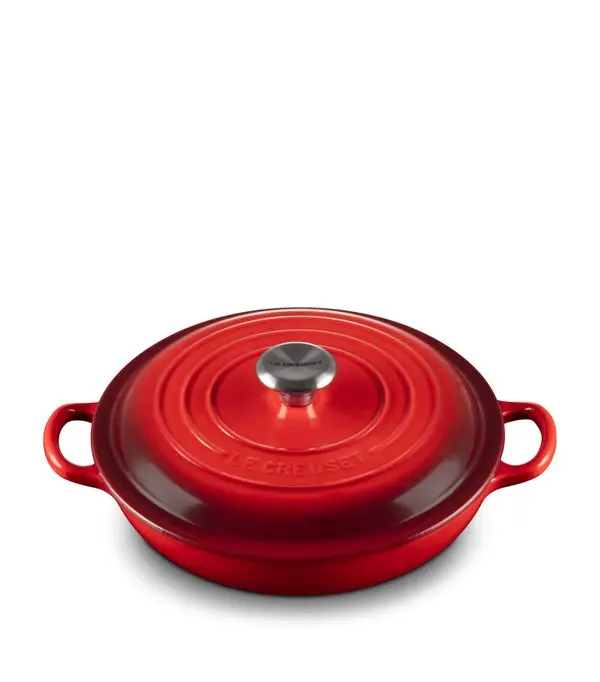 LE CREUSET Cast Iron Shallow Casserole Dish
