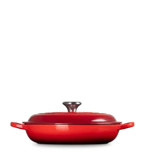 LE CREUSET Cast Iron Shallow Casserole Dish