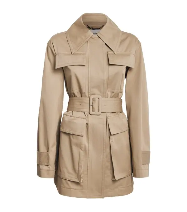 JOSEPH Cotton Short Shama Jacket - Beige