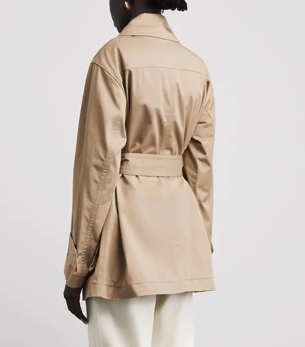 JOSEPH Cotton Short Shama Jacket - Beige