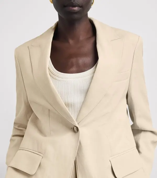 JOSEPH Rochd Single-button Blazer - Pink