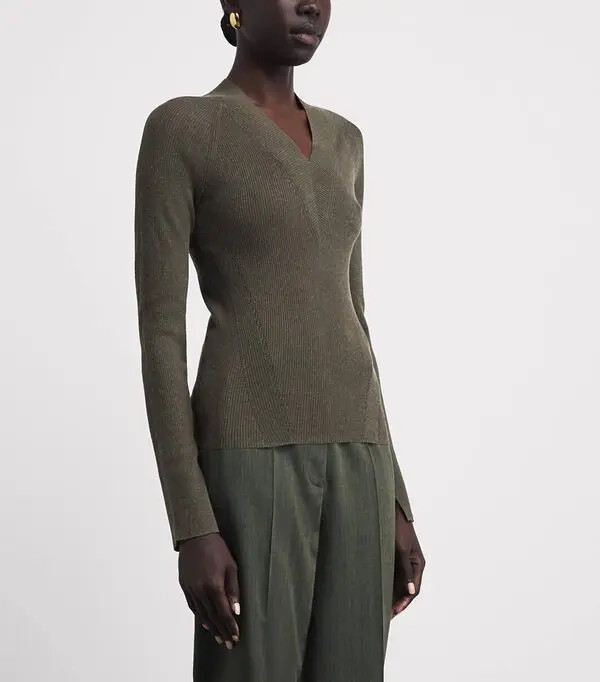 JOSEPH Rib-knit Harti Sweater