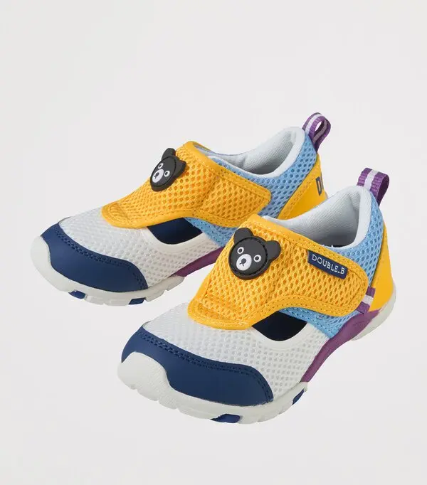 MIKI HOUSE Mesh Double-b Sneakers