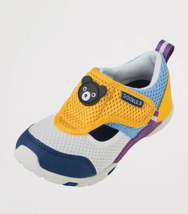 MIKI HOUSE Mesh Double-b Sneakers