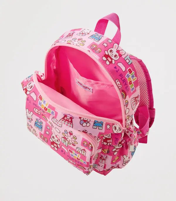 MIKI HOUSE Printed Backpack