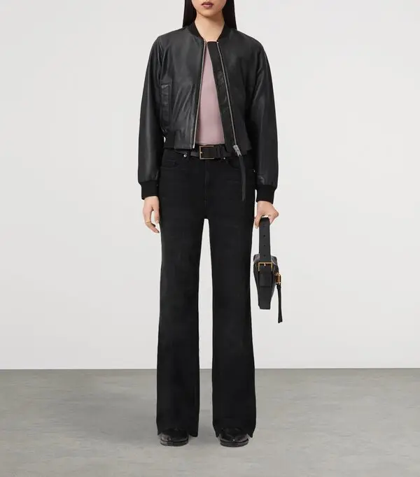 ALLSAINTS Ember Flared Jeans - Black