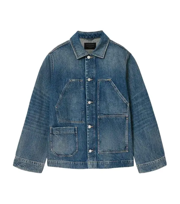 ALLSAINTS Mukesh Denim Jacket - Blue