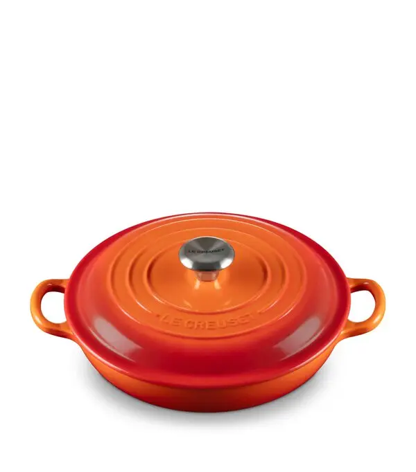 LE CREUSET Cast Iron Shallow Casserole Dish