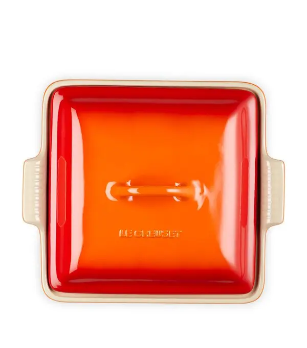 LE CREUSET Stoneware Square Dish - Orange