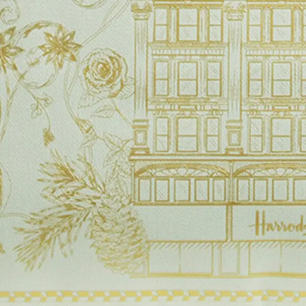 Harrods Building Shopper Bag