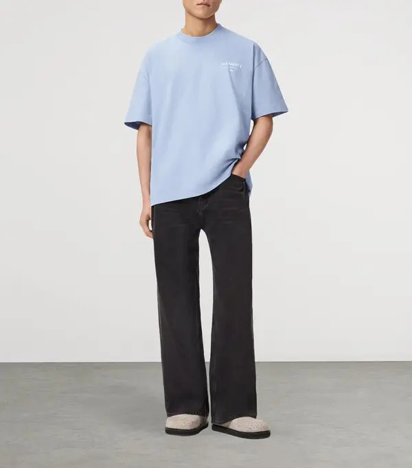 ALLSAINTS Organic Cotton Underground T-shirt - Blue