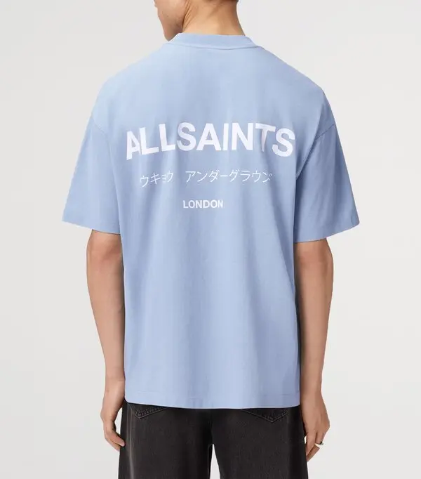 ALLSAINTS Organic Cotton Underground T-shirt - Blue