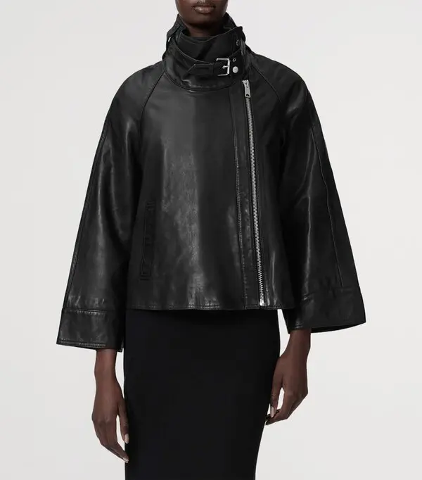 ALLSAINTS Leather Rhodes Jacket
