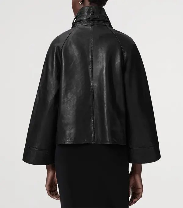ALLSAINTS Leather Rhodes Jacket