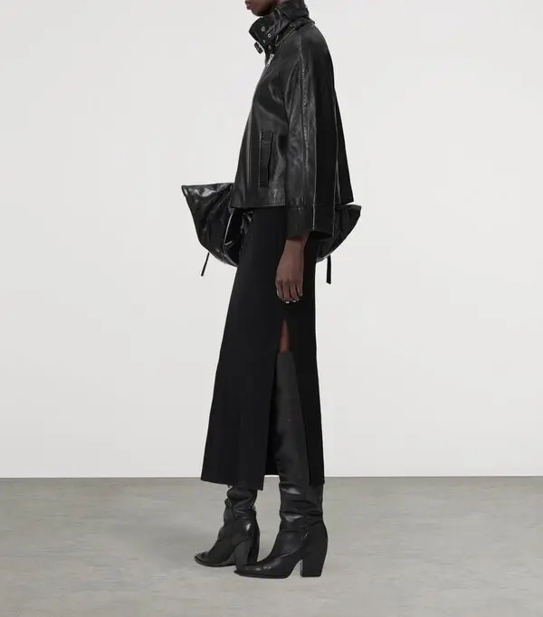 ALLSAINTS Leather Rhodes Jacket