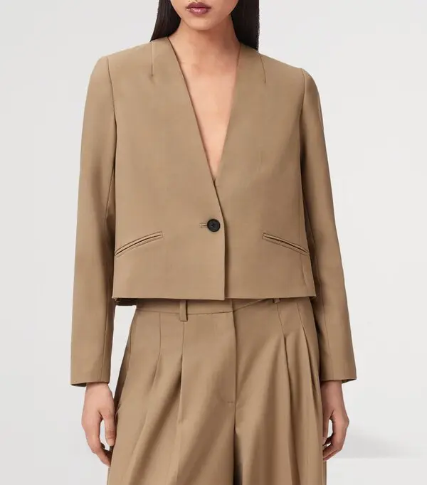 ALLSAINTS Wool-blend Poppy Blazer