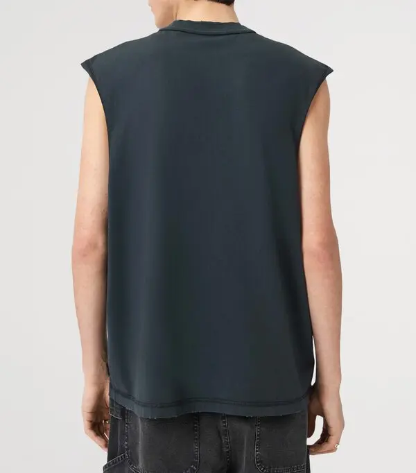 ALLSAINTS Cotton Sleeveless Cole T-shirt