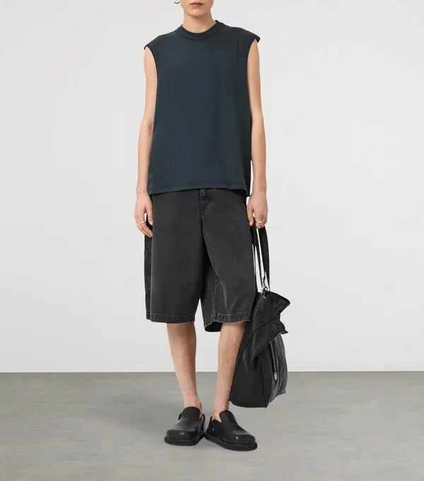 ALLSAINTS Cotton Sleeveless Cole T-shirt