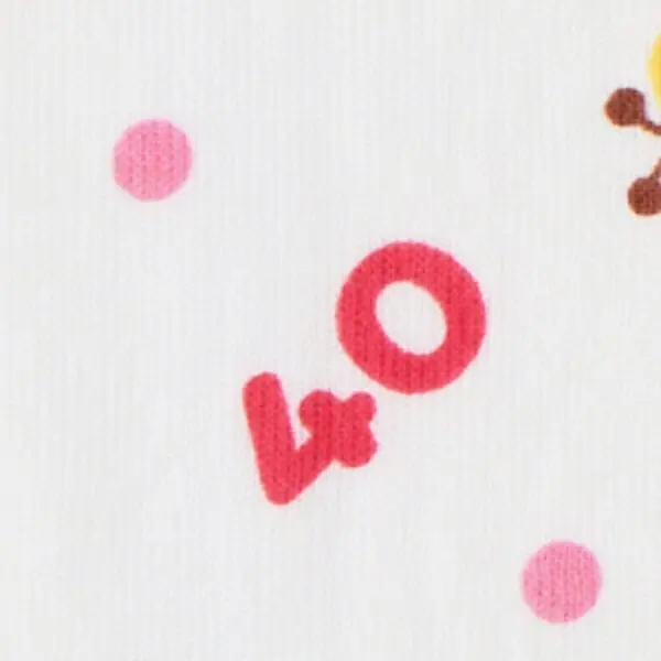 MIKI HOUSE Cotton Height Chart Bath Towel